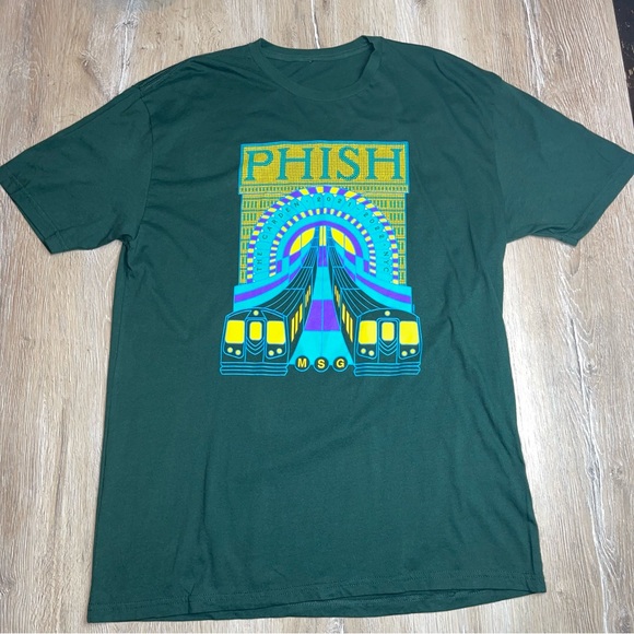 Shirts | 222 Phish Madison Square Garden Tshirt Medium Subway Train ...